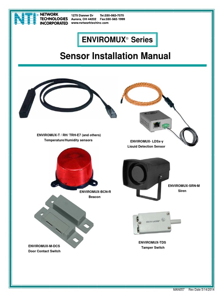 Sensor Installation Manual | Download Free PDF | Electrical Connector ...