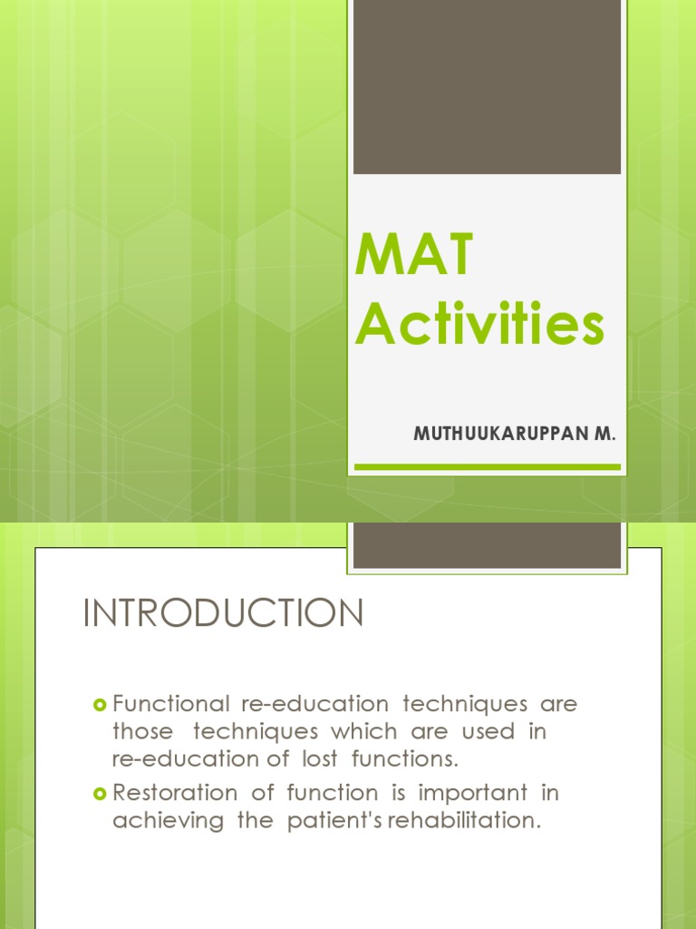 Mat Activities | PDF | Anatomical Terms Of Motion | Pelvis