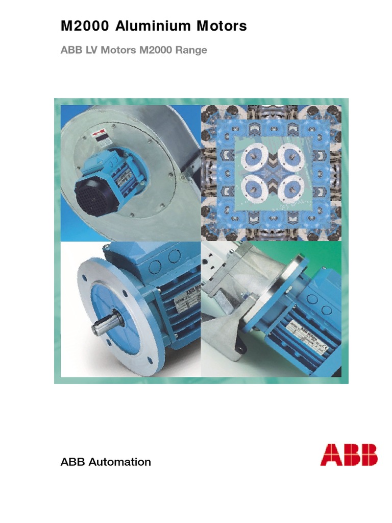 ABB Motors | PDF | Bearing (Mechanical) | Belt (Mechanical)