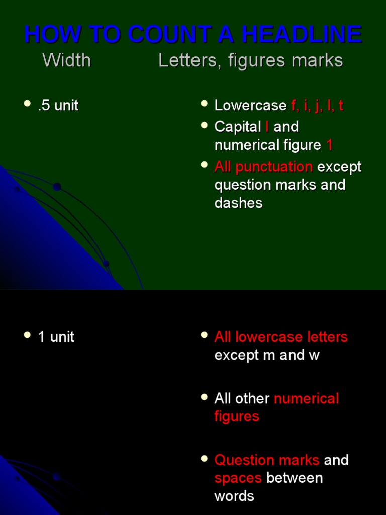How To Count A Headline | PDF | Violence