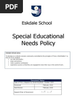 SEN Provision Learning Walk Template | PDF | Learning | Human Communication