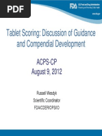 Tablet Scoring - Nomenclature, Labeling, and Data For Evaluation | PDF ...