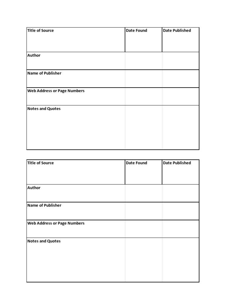 Document Metadata Template | PDF