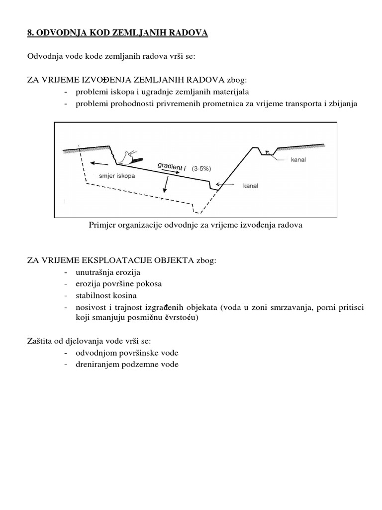 Odvodnja | PDF