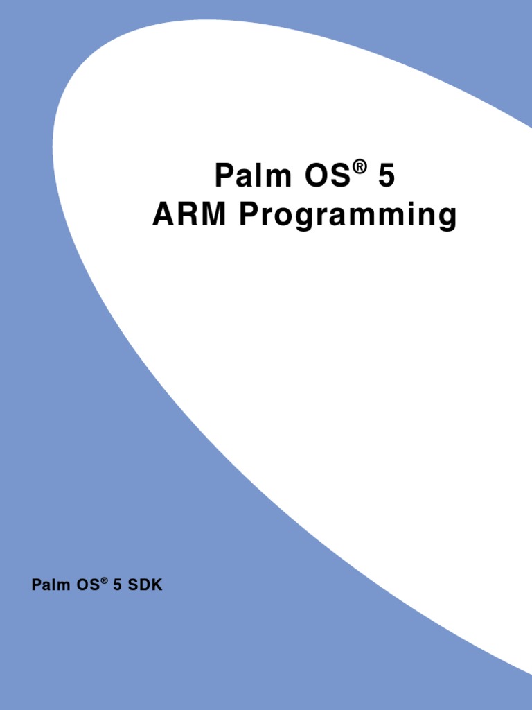 Palm OS 5 ARM Programming | PDF | Integer (Computer Science) | Subroutine Palm OS 5 ARM Programming | PDF | Integer (Computer Science) | Subroutine