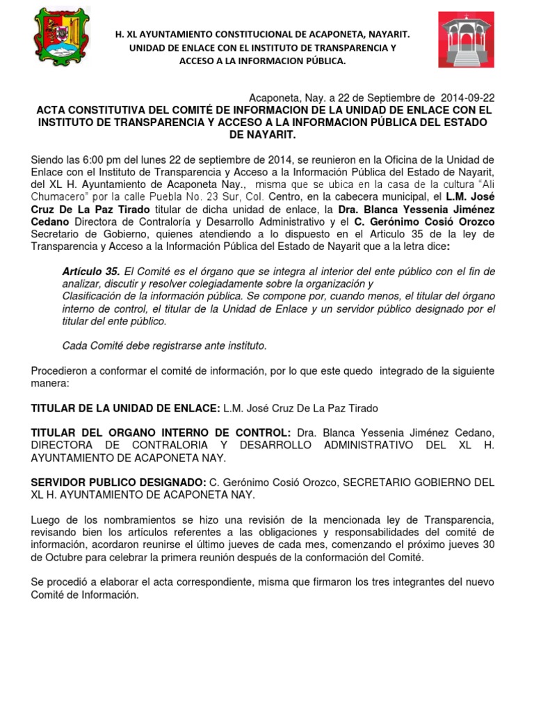 Ejemplo De Acta Constitutiva Empresa Mexicana Sa De C Vrogue Co/ejemplo De Acta Constitutiva