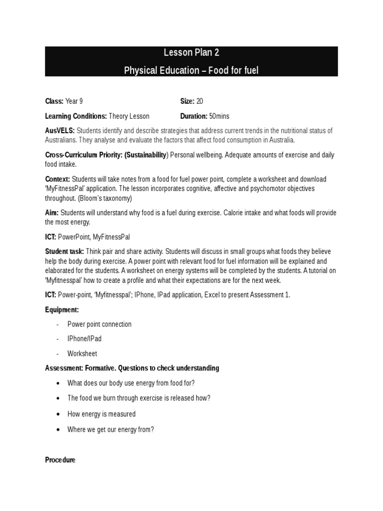 Fueling Exercise with MyFitnessPal | PDF | Cognition | Psychology
