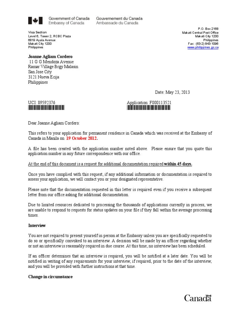 Aor F000113521 Joanne Cordero PDF | PDF | Passport | Permanent ...