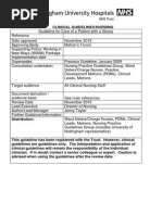 Operation Theater List Guidelines | PDF | Surgery | Sterilization ...