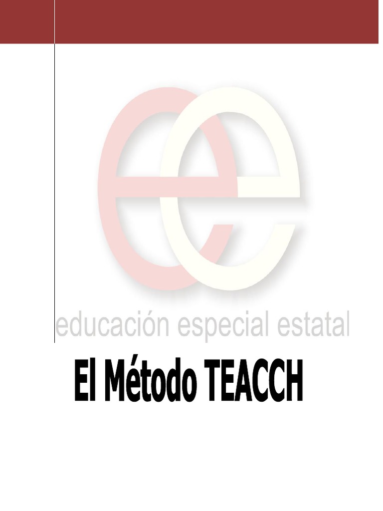 Teacch PDF | PDF | Autismo | Adultos