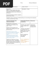 Rubric For Telling Time Clock | PDF