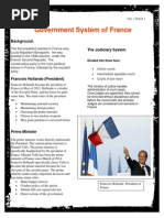 France Political System | PDF | Common Law | Judiciaries