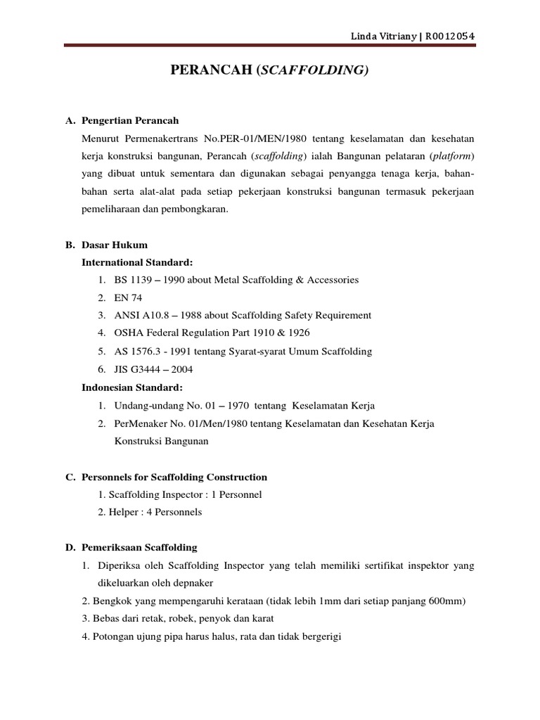 Perancah Print | PDF