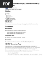 ASA TCP Connection Flags Explained | PDF | Transmission Control ...