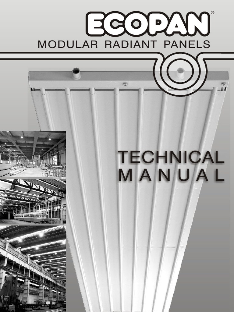 Technical Manual: Modular Radiant Panels | PDF