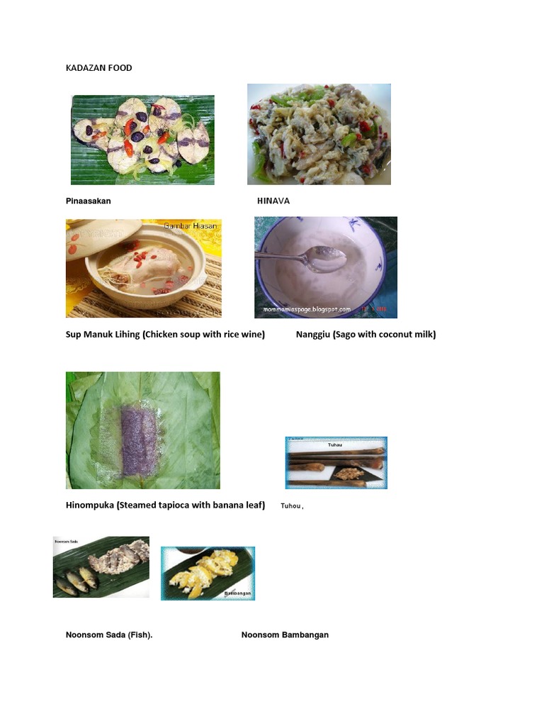 Kadazan Food: Sup Manuk Lihing (Chicken Soup With Rice Wine) Nanggiu ...