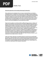 Sum Math Trail Questions | PDF | Area | Rectangle