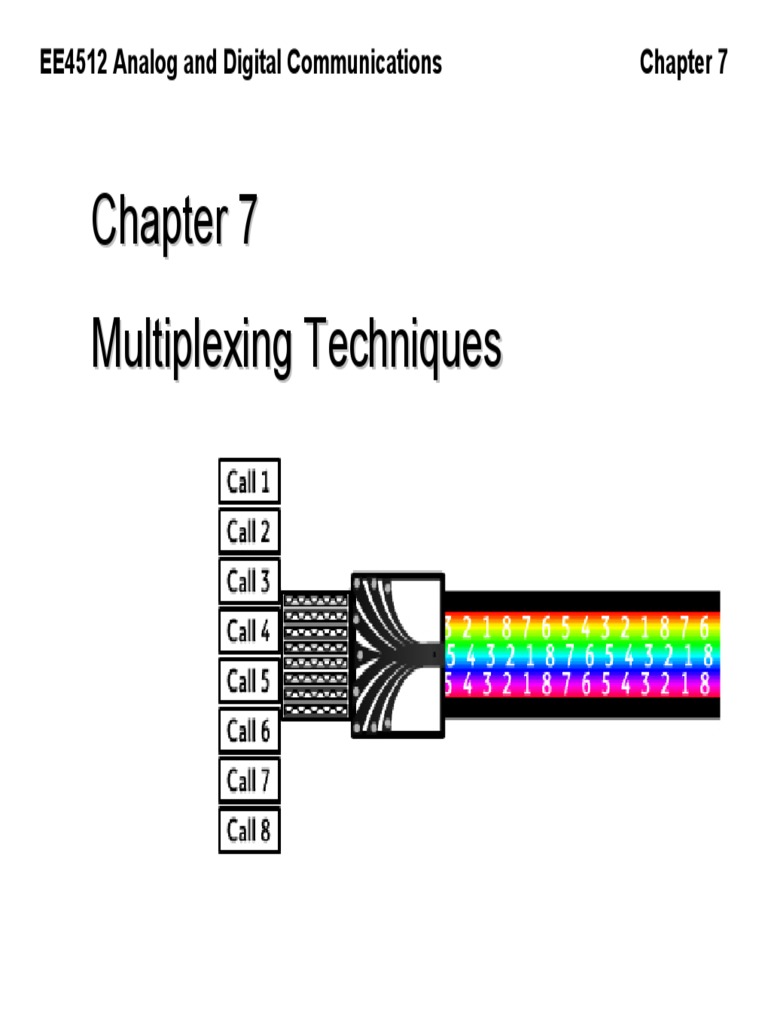 Multiplexing | PDF | Multiplexing | Data Transmission