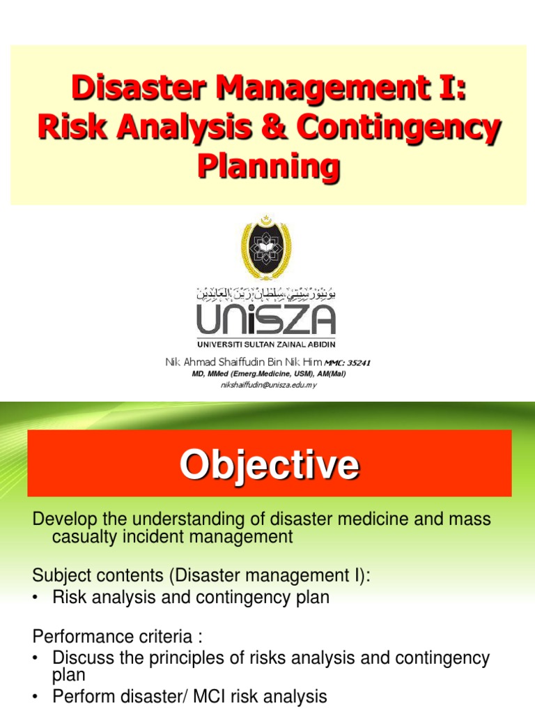 Disaster Risk Analysis Guide | PDF | Risk Management | Risk