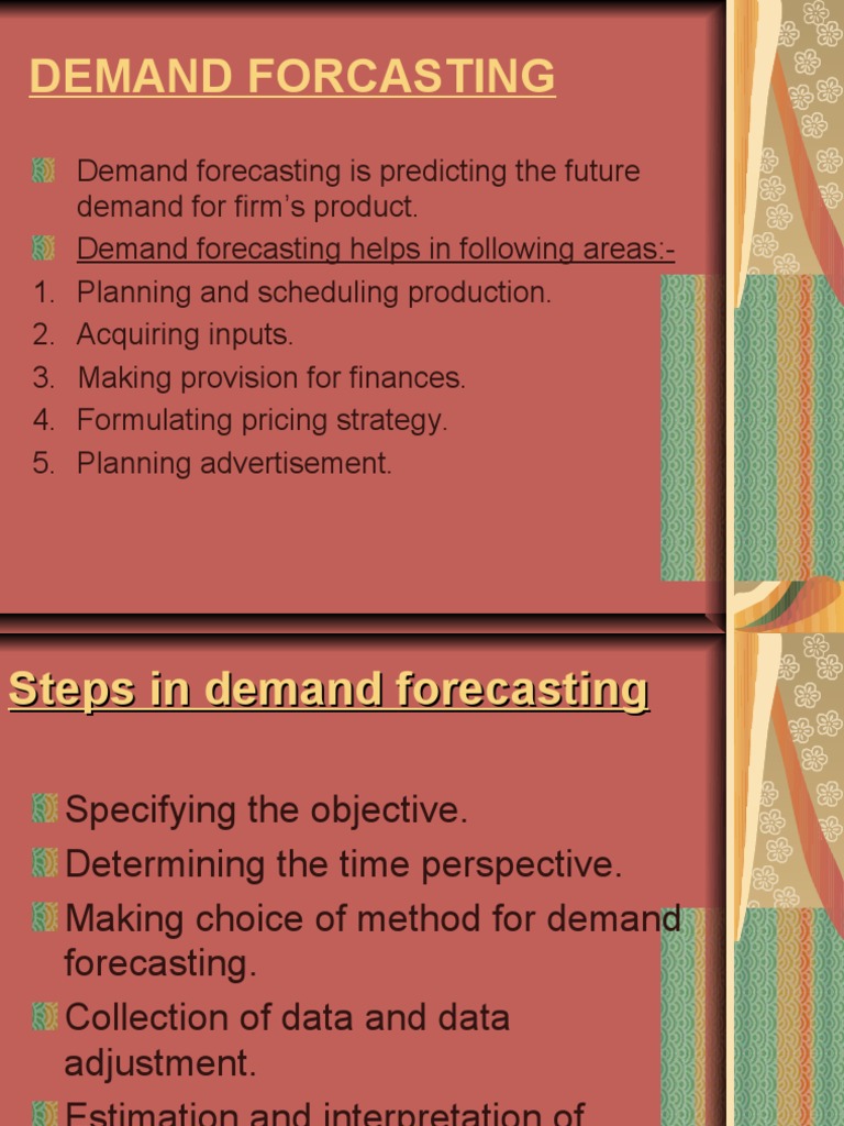 Demand For Casting | PDF | Forecasting | Survey Methodology