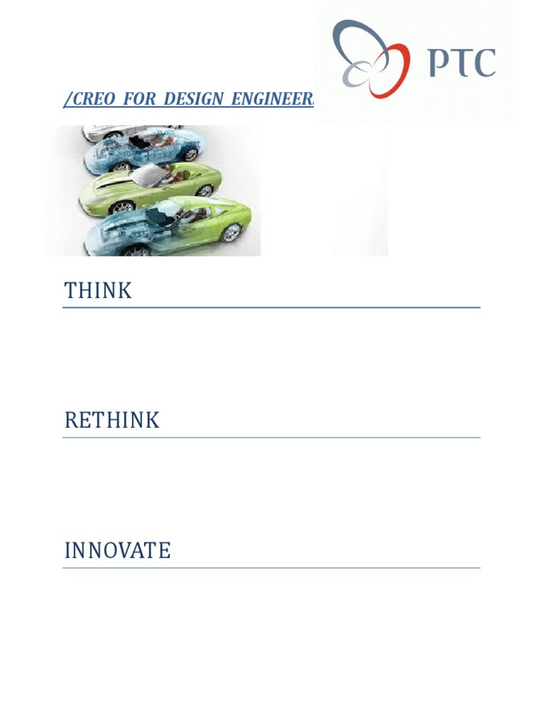 Creo For Design Engineers Book | PDF | Coordinate System | 3 D Modeling