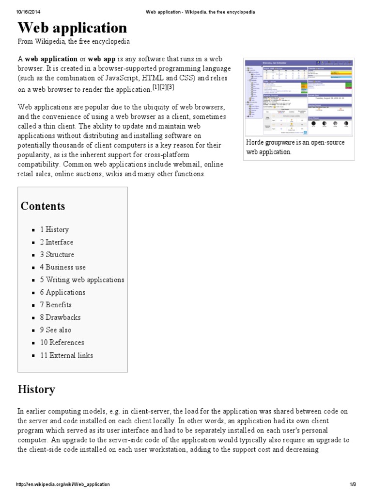 Web Application | PDF | Dynamic Web Page | Web Application