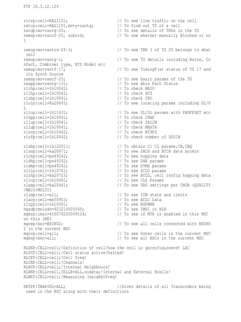 Citrix Useful Commands | PDF | Radio Resource Management | Software ...