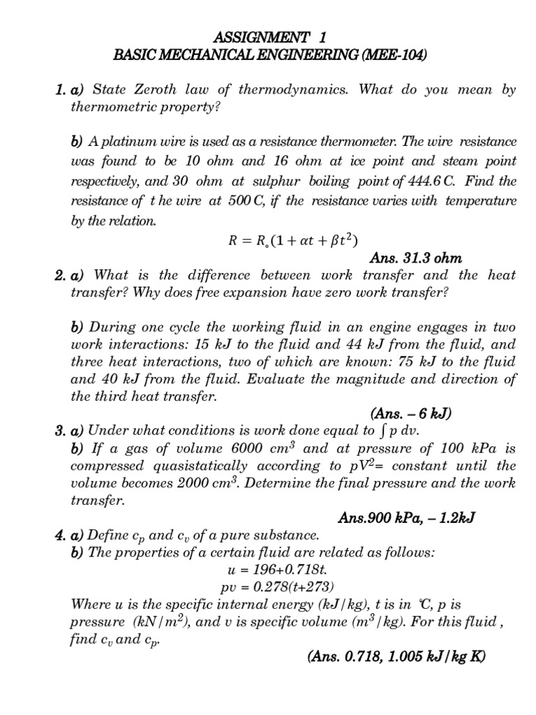 Assignment Thermo | PDF | Enthalpy | Nozzle