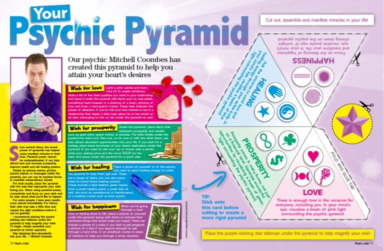 Our Psychic Mitchell Coombes Has Created This Pyramid To Help You ...