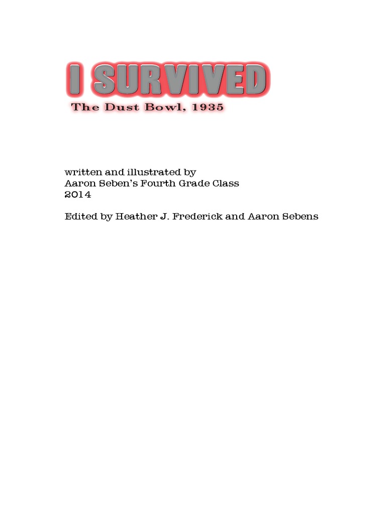 I Survived The Dust Bowl | PDF | Nature