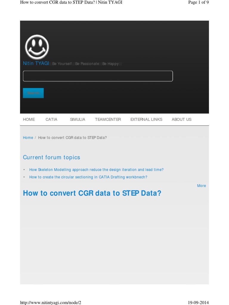 CGR To Step Conversion Process | PDF | Computer Data | Computing