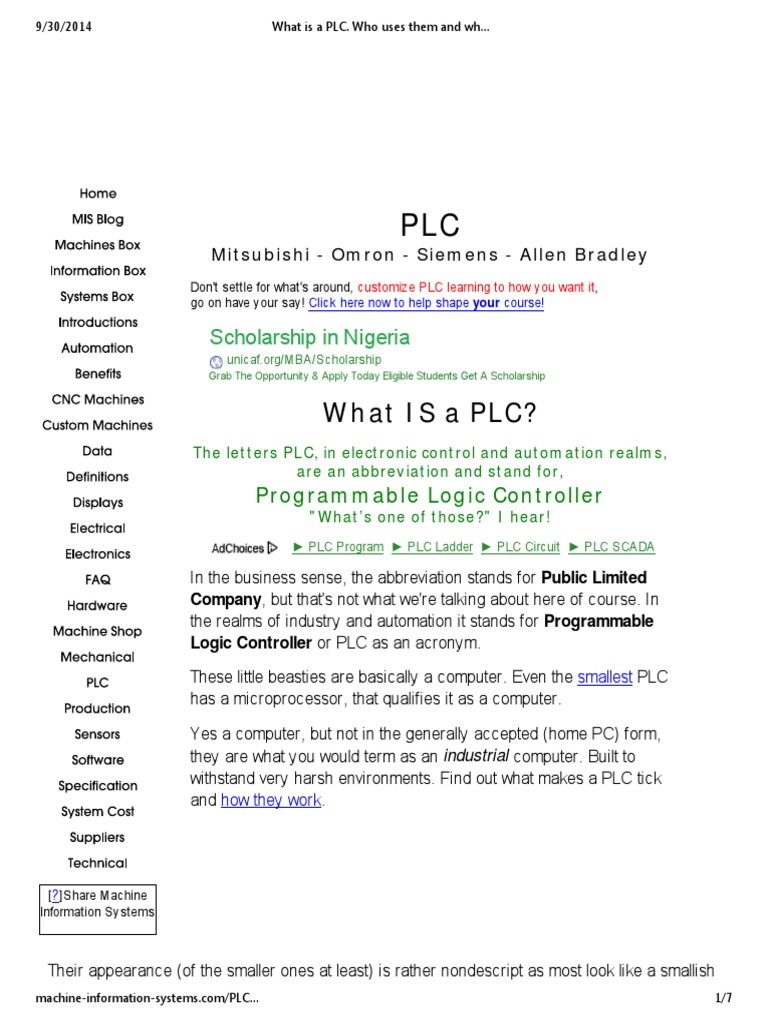 Learn How To Program! | PDF | Programmable Logic Controller | Relay