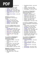 Postal Code The Postal Codes of Different Townships in Yangon Are ...