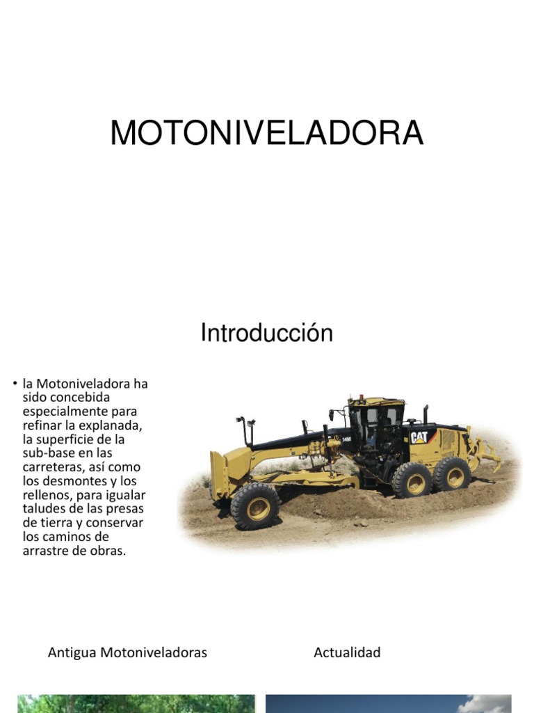 La función y características clave de las motoniveladoras | PDF | Eje ...