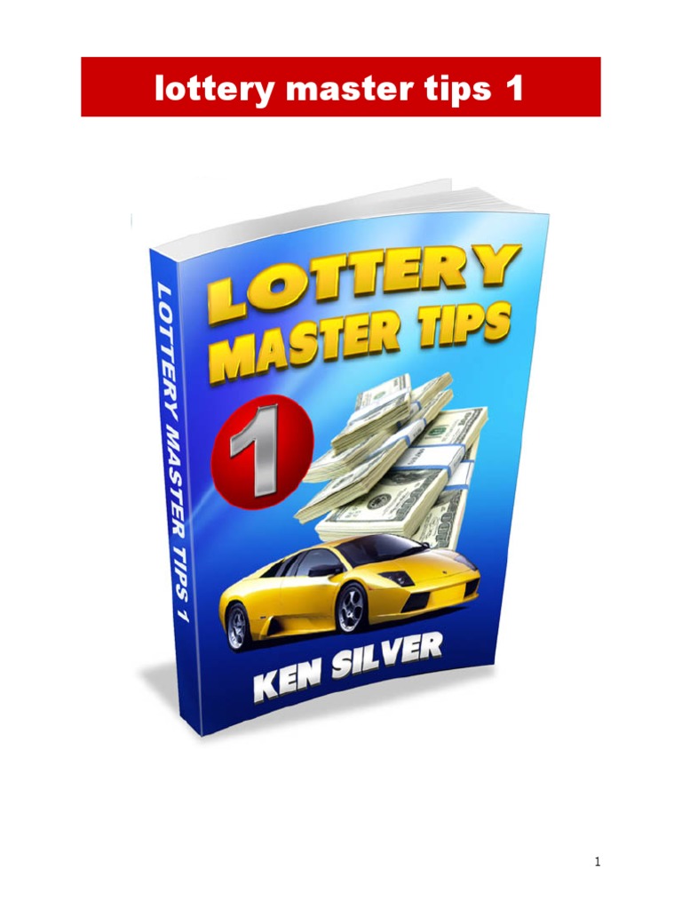 Lottery Master Tips | PDF