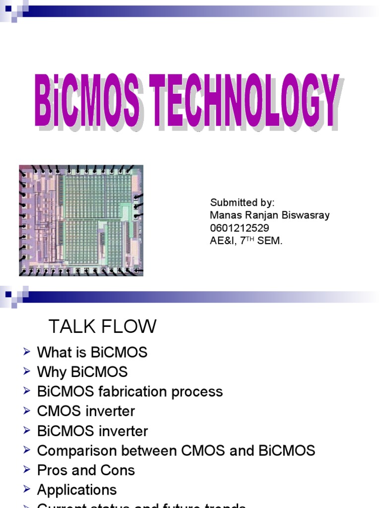 Bi Cmos Technology | Cmos | Integrated Circuit