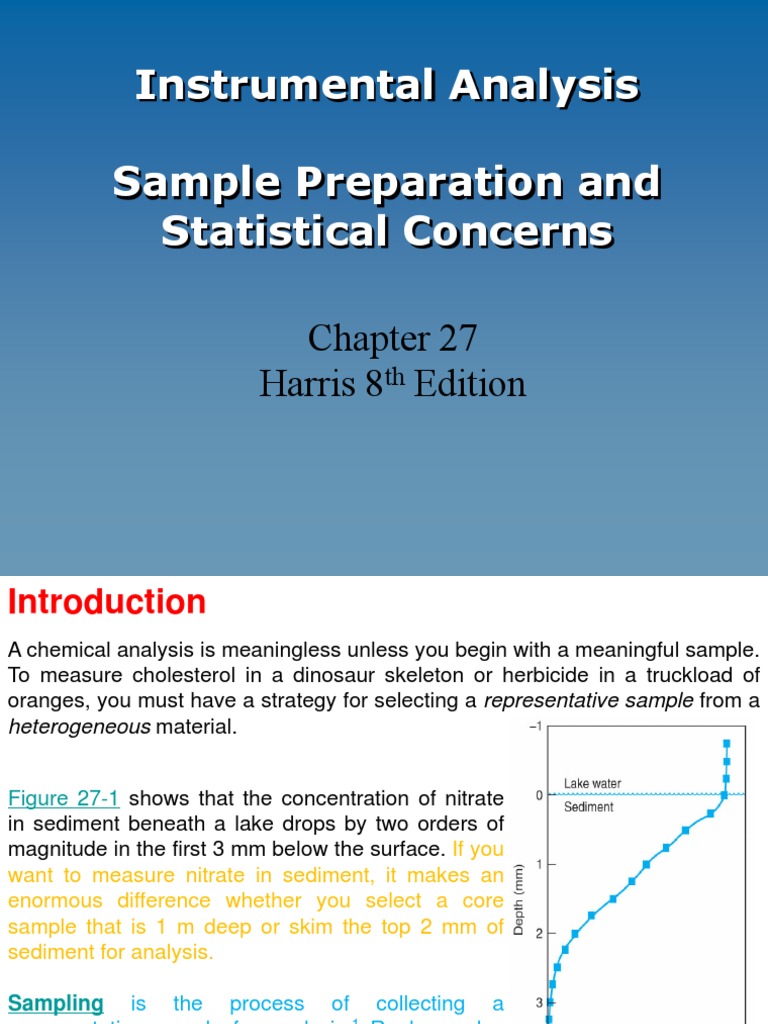 Ch27 Sample Preparation | PDF | Nitric Acid | Supercritical Fluid