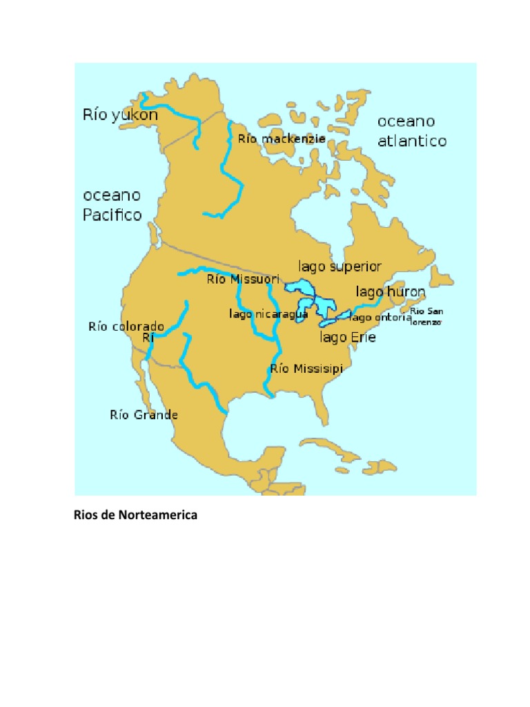 Mapas y Rios de America | PDF