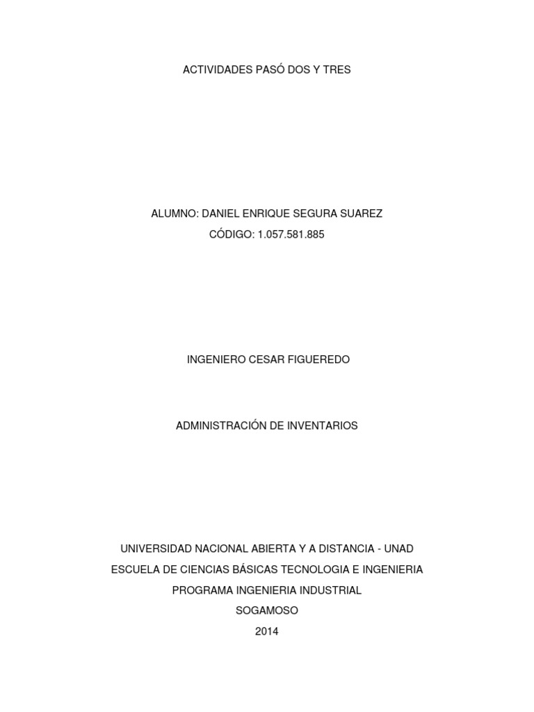Avance 2 Daniel Segura | PDF