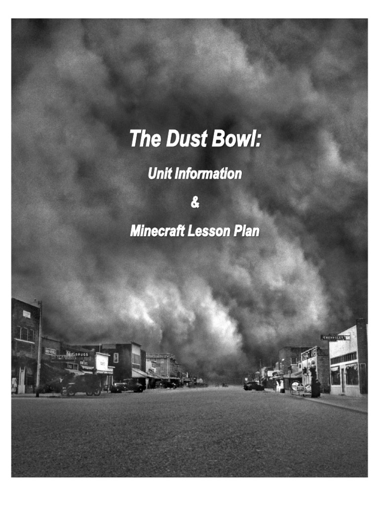 Dust Bowl Lesson Plan Overview | PDF | Dust Bowl | Natural Resource ...