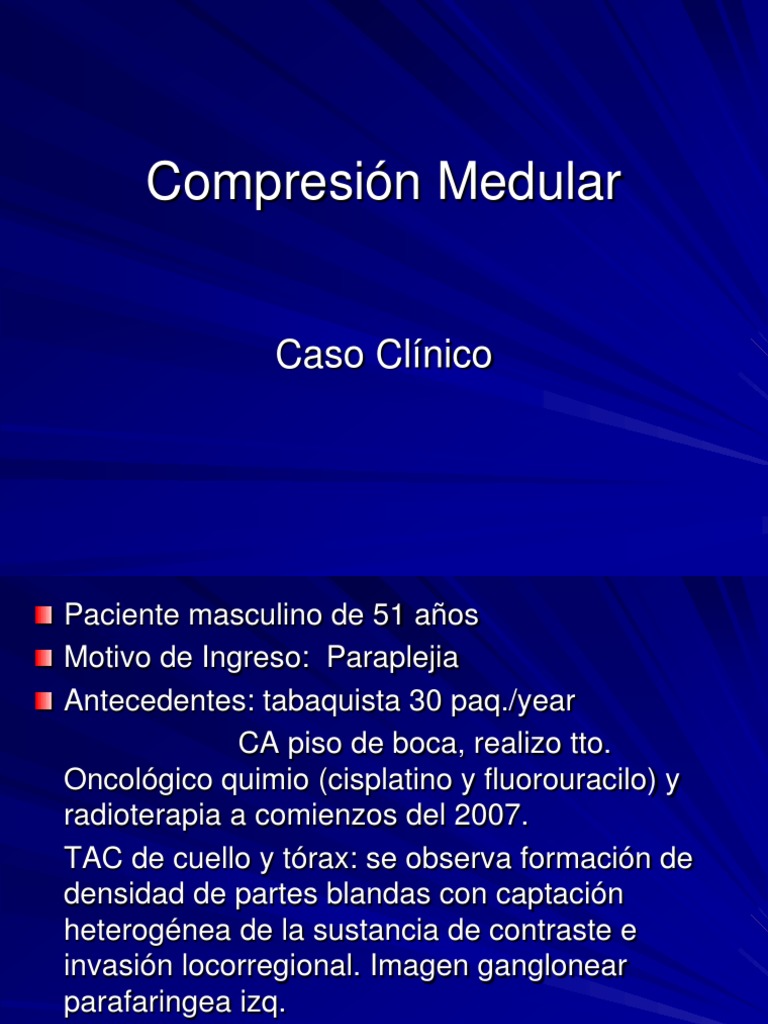 compresion-medular.ppt | Medicina CLINICA | Medicina