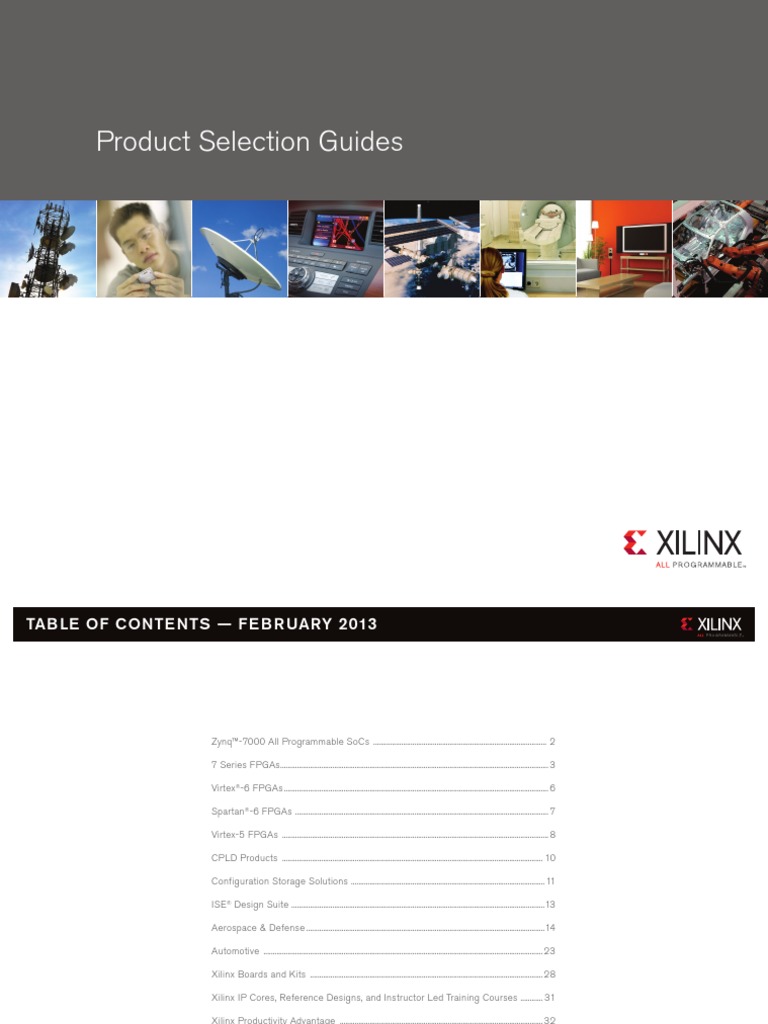 Product Selection Guide | PDF | Field Programmable Gate Array | Integrated Circuit