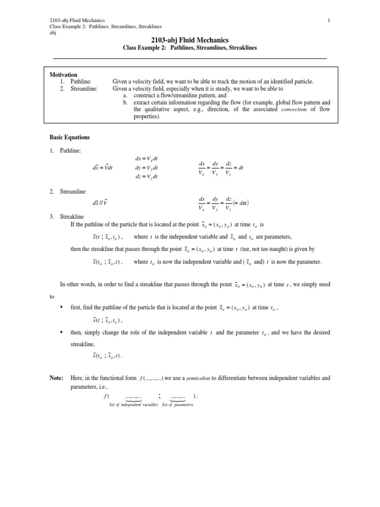 2103-Abj - 2010 - Class Example 2 - Pathlines, Streamlines, Streaklines ...