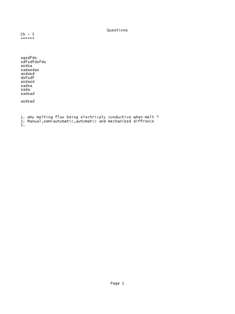 Melting Flux and Automation Types Explained | PDF