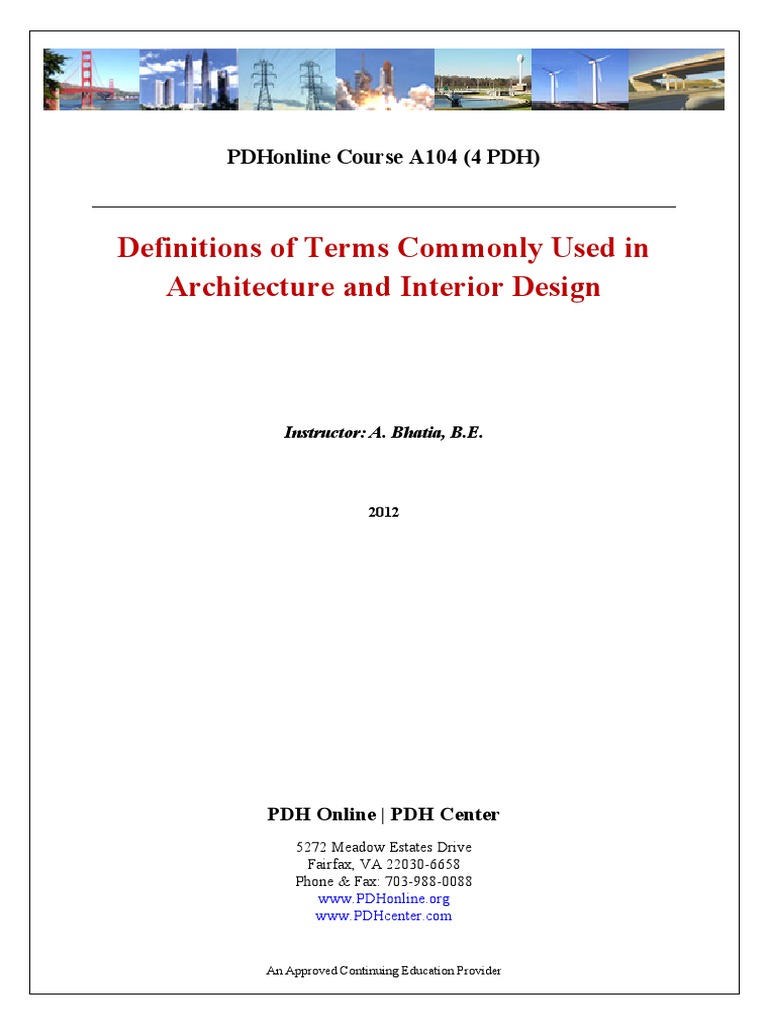 Arch. Dictionary | Download Free PDF | Framing (Construction) | Truss