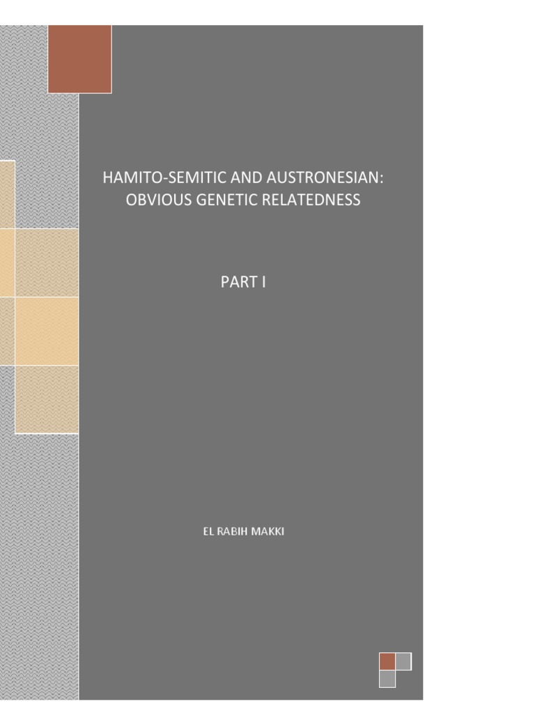 Hamito-Semitic and Austronesian Language Families | PDF