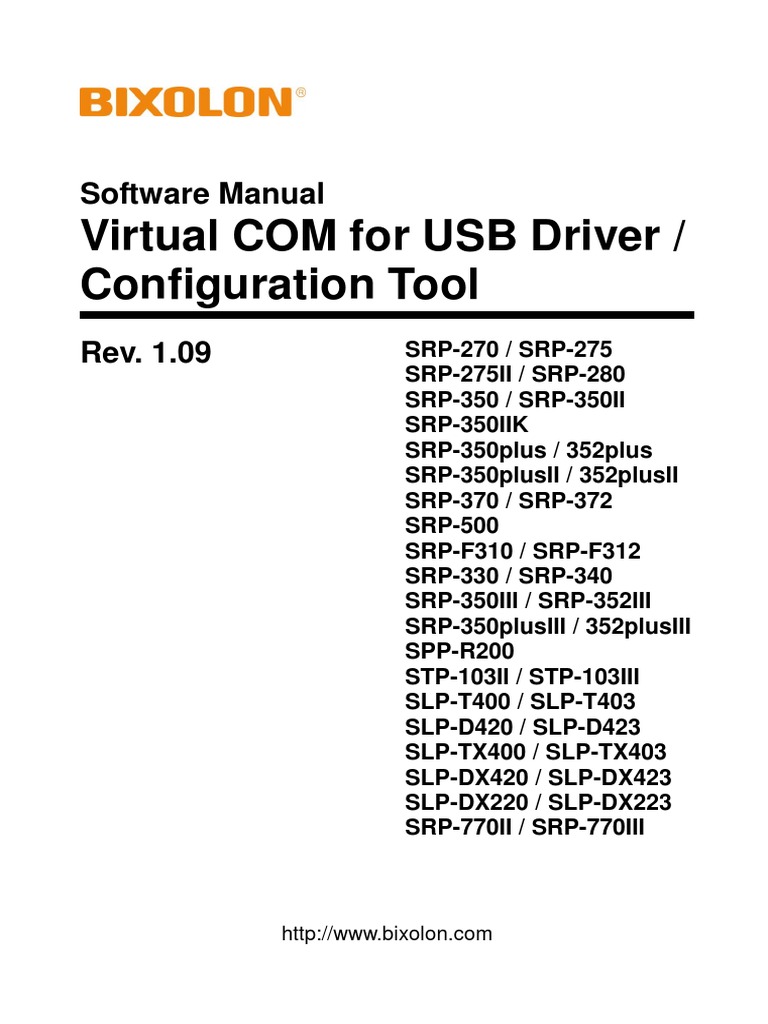 Manual - VCOM4USB Manual - English - Rev - 1 - 09 PDF | PDF | Device ...