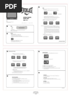Digital Timer Instruction Manual | PDF | Timer | Clock