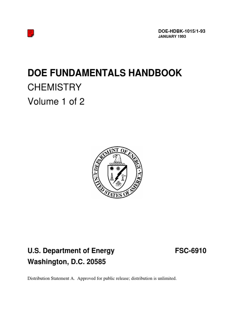 Handbook of Chemistry Vol.1-2 | PDF | Mole (Unit) | Atomic Nucleus