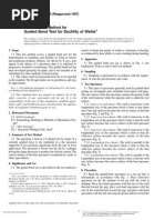 ASTM E290 - Bend Testing of Material For Ductility1 | PDF | Fracture ...